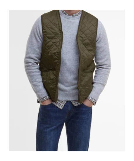 BARBOUR Barbour Diamond Quilted Zip Gilet